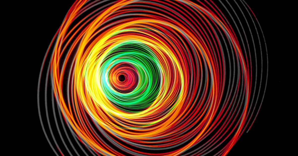 Spiral Light Paintings | Jeff Robb